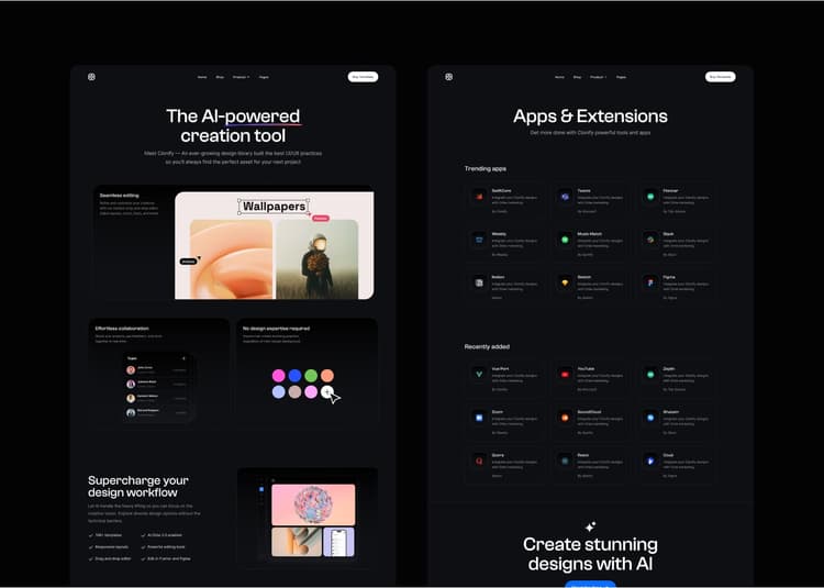 Clonify - The Ultimate Framer and Figma UI Library