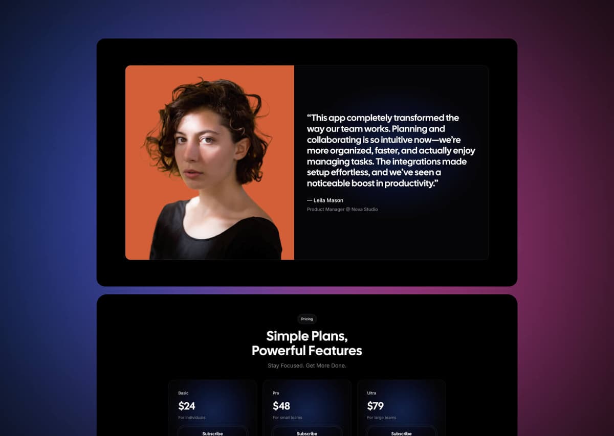 Clonify - The Ultimate Framer and Figma UI Library